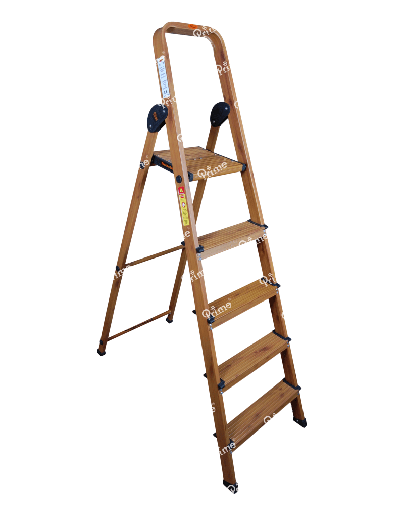 Prime Signature Edition Step Ladders – Wood-Finish – Prime Ladders